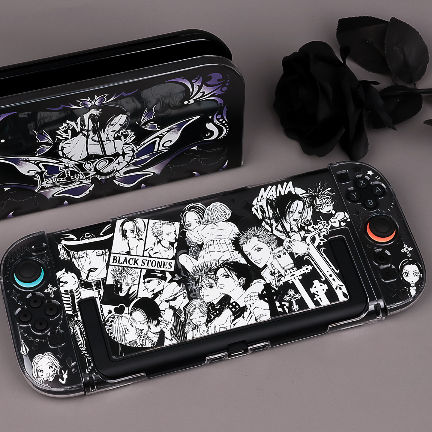 Nana ns2 protective case: 🎮 Nintendo switch 2 transparent split hard ...