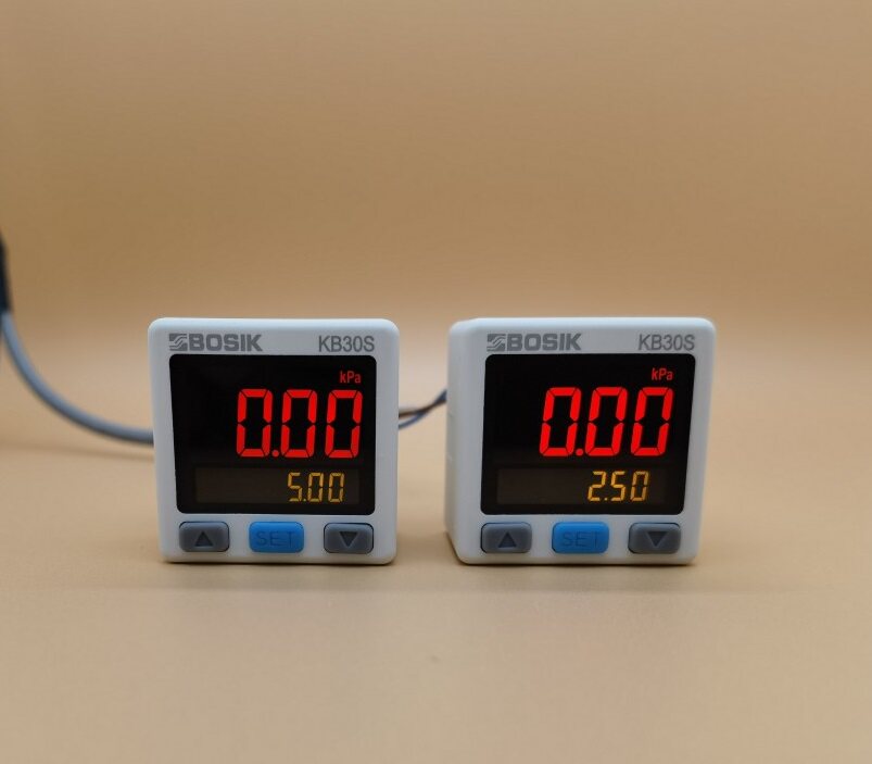 BOSIK（博斯克）高精度数显微压传感器/压力开关：KB30S-NC-01-C