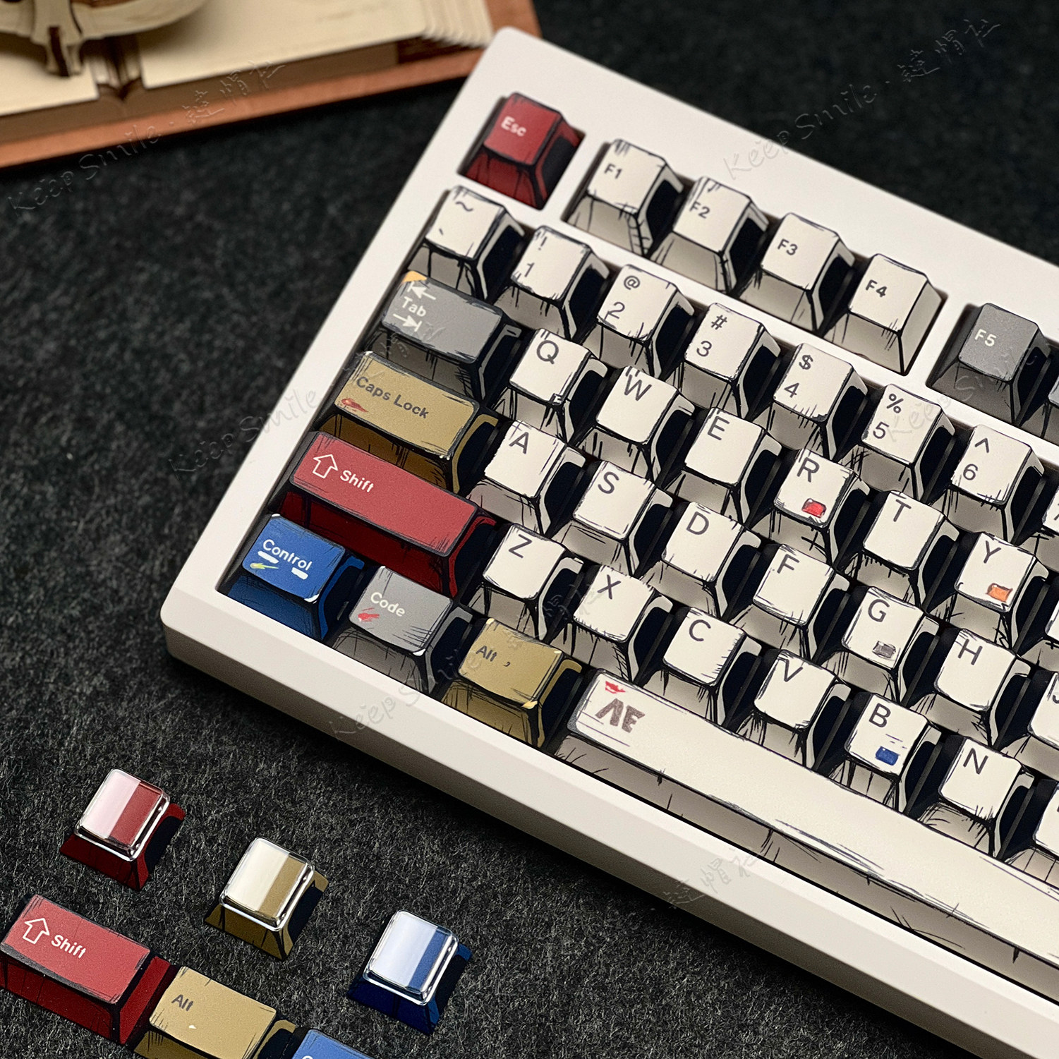GMK87-L：打造专属电竞神器，3模游戏机械键盘套件全解析-键盘-淘宝百科网