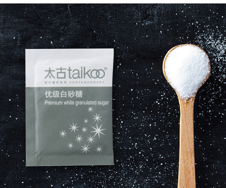 Taikoo太古白糖白砂糖包咖啡调糖伴侣5gX100小包轻糖烘焙商用速溶-阿里巴巴