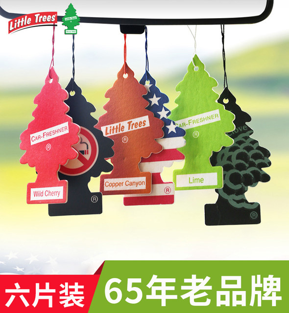 Imported American car small tree fragrance piece pendant rearview ...