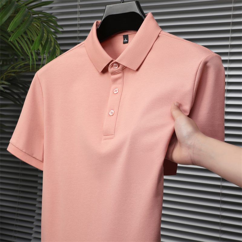 甄选品质！高端刺绣男士商务休闲POLO衫夏季舒适百搭纯棉短袖T恤-Taobao