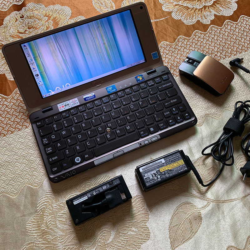 索尼 SONY VGN P15G P47 8寸屏幕筆記本口袋本 Z530 2G 256g SSD-Taobao