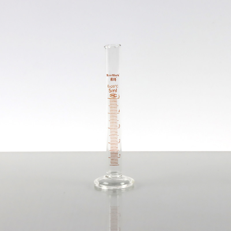 [USD 4.67] Glass measuring tube 5ML measuring glass measuring tube ...