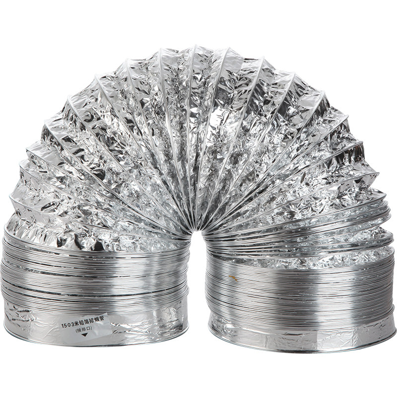 [USD 6.82] Kitchen range hood aluminum foil exhaust pipe hood check ...