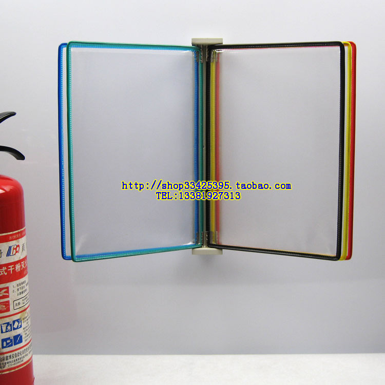 Wall folder file rack Display folder display rack Display display page ...