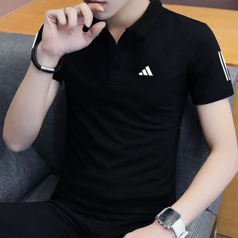 正品adidas阿迪达斯三叶草运动2025夏男短袖POLO衫KD0945：潮流与舒适的完美碰撞🔥-运动POLO衫-淘宝百科网