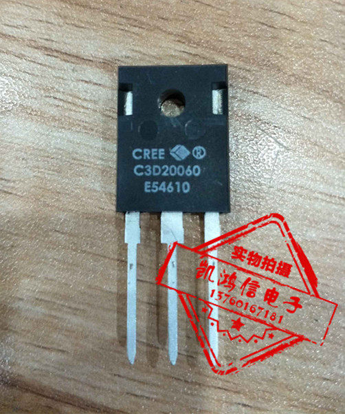C3D20060D C3D20060 TO-247 全新原裝進口 碳化硅 肖特基二極體