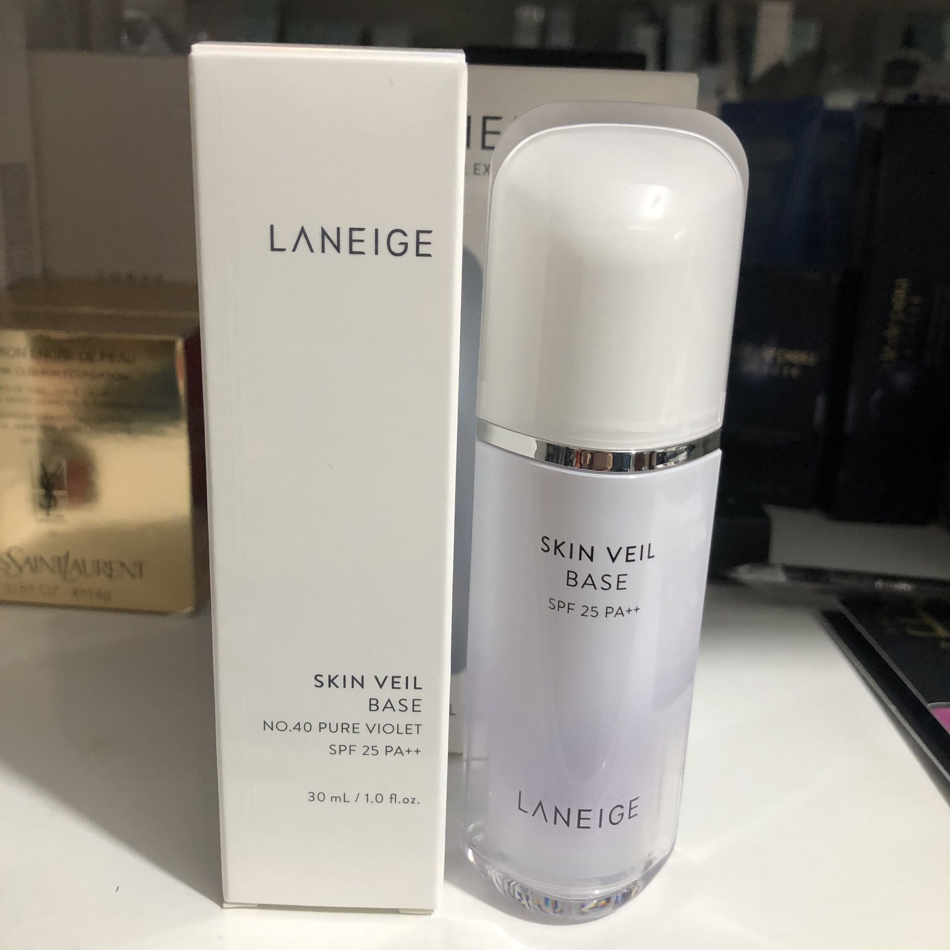 兰芝净白清透系列价格2015新款隔离霜SPF22紫色绿色包邮值得买吗？_化妆品_淘宝美妆网