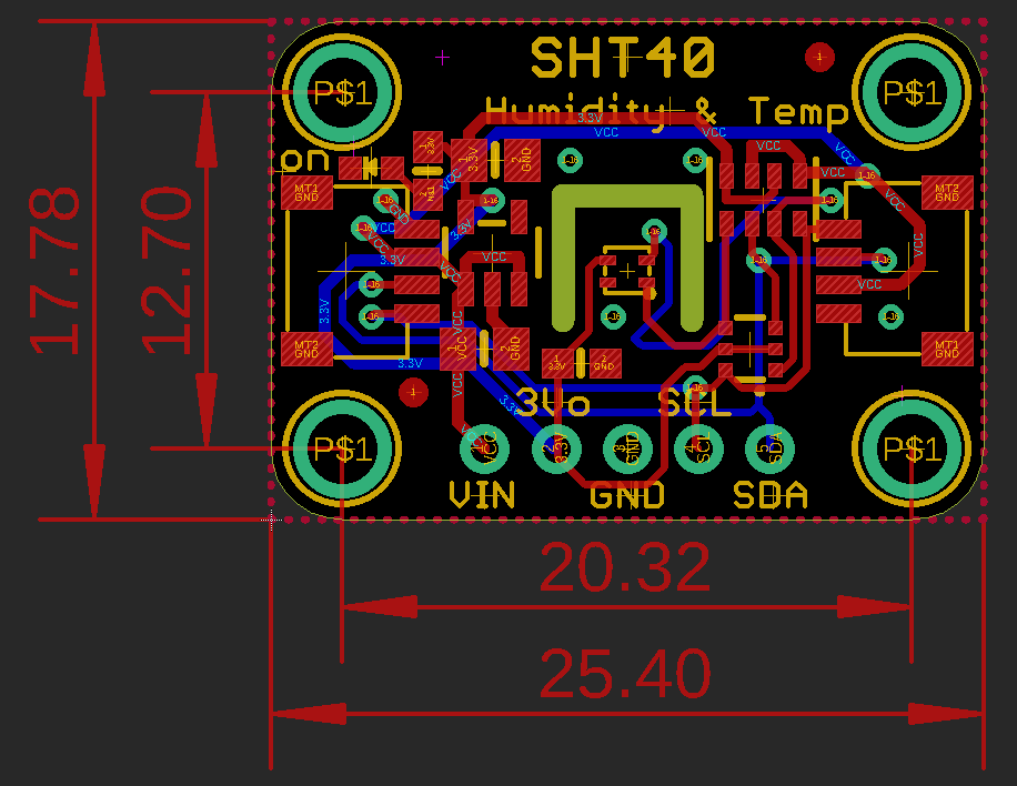 SHT40 SHT41 SHT45 温湿度传感器 For QWIIC接口 温度 湿度模块-阿里巴巴