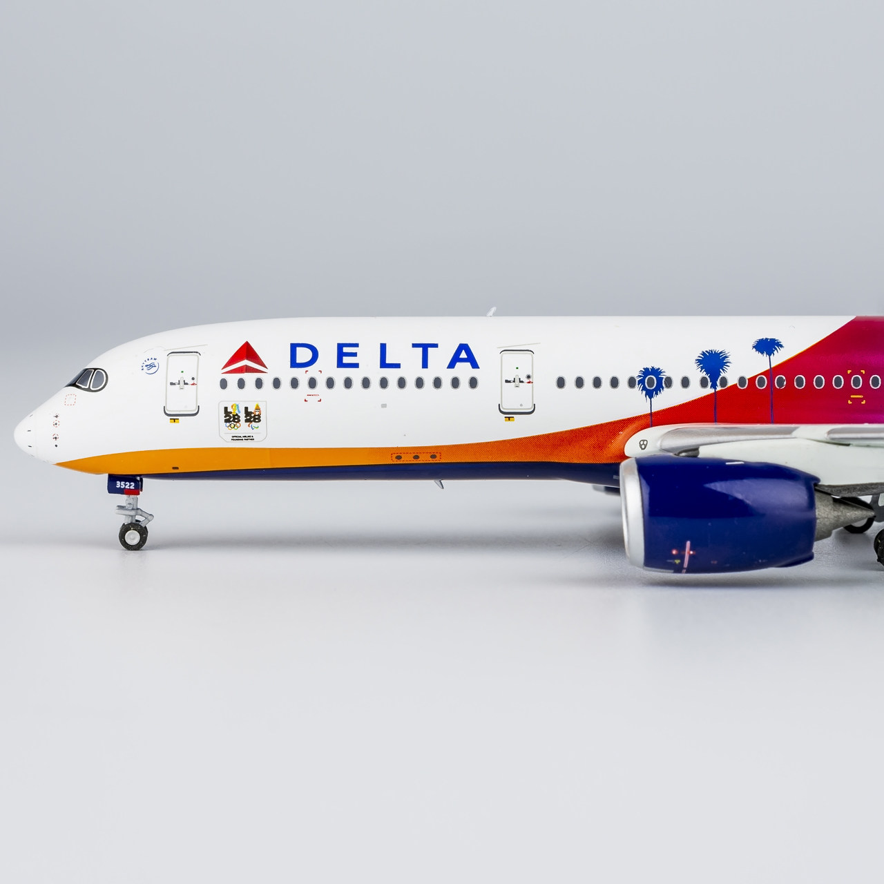NG Models 1/400 N522DZ/N521DN 델타항공 A350-900 로스앤젤레스 2028 골드 항공기 모형 > 쓩닷컴 ...