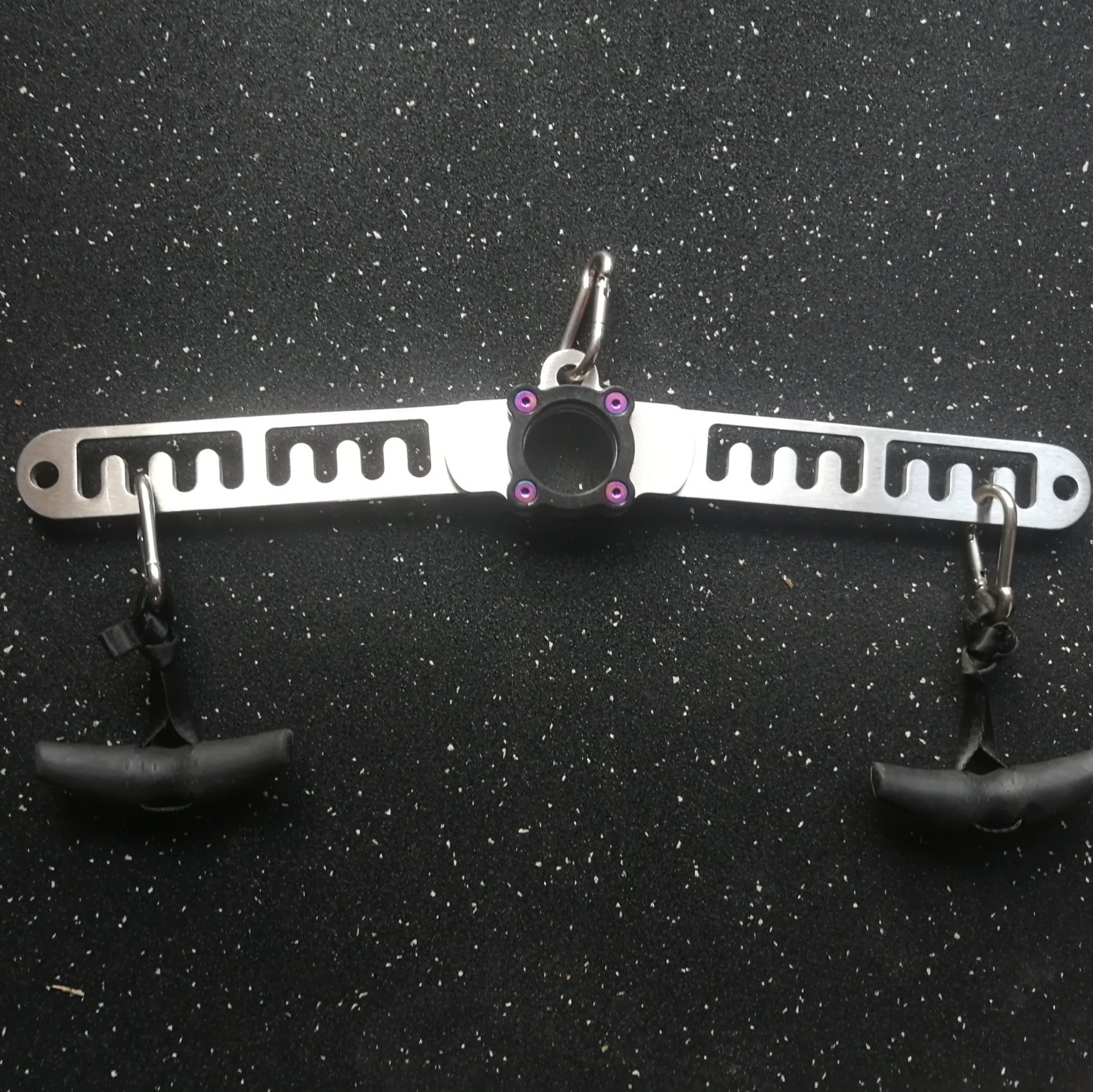 Mufasa quick-adjust lat pulldown barbell rowing machine conversion ...