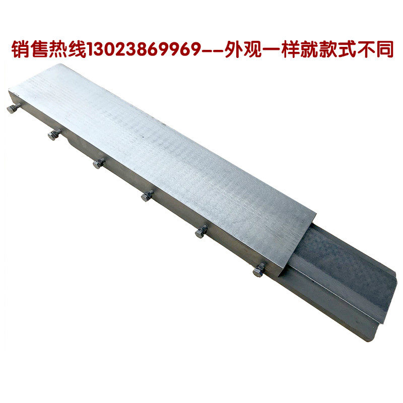 Dovetail slot cast iron slider One word guide rail workbench rodless ...