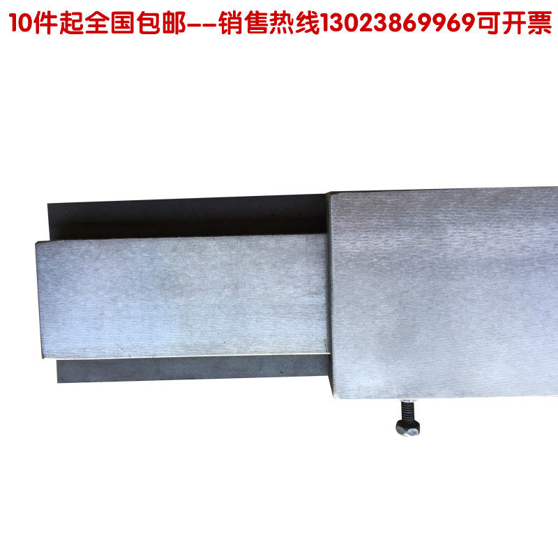 Dovetail slot cast iron slider One word guide rail workbench rodless ...