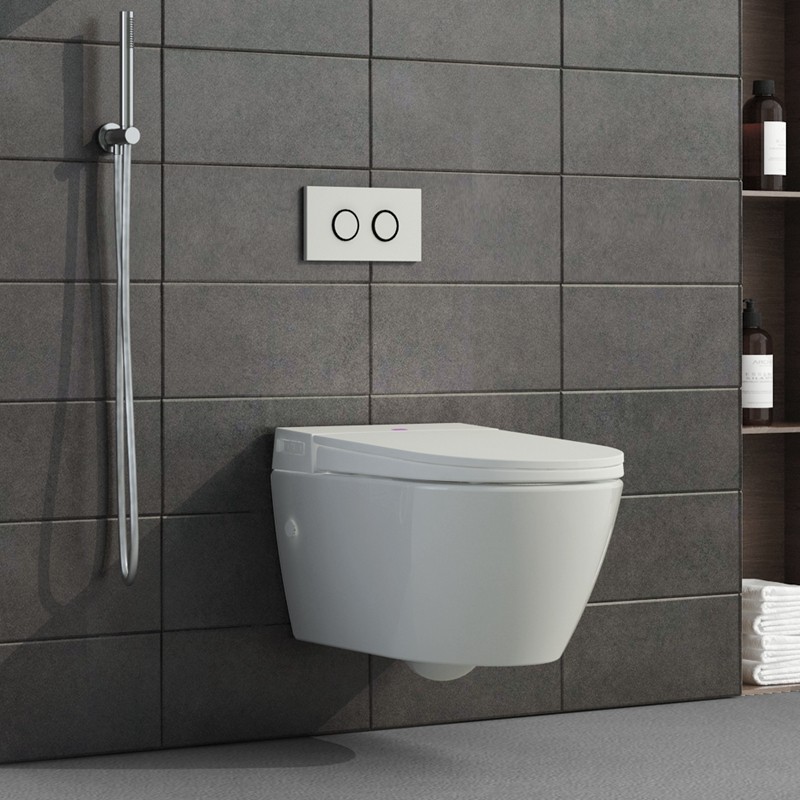 [USD 351.61] Wall-mounted fully intelligent toilet induction flushable ...