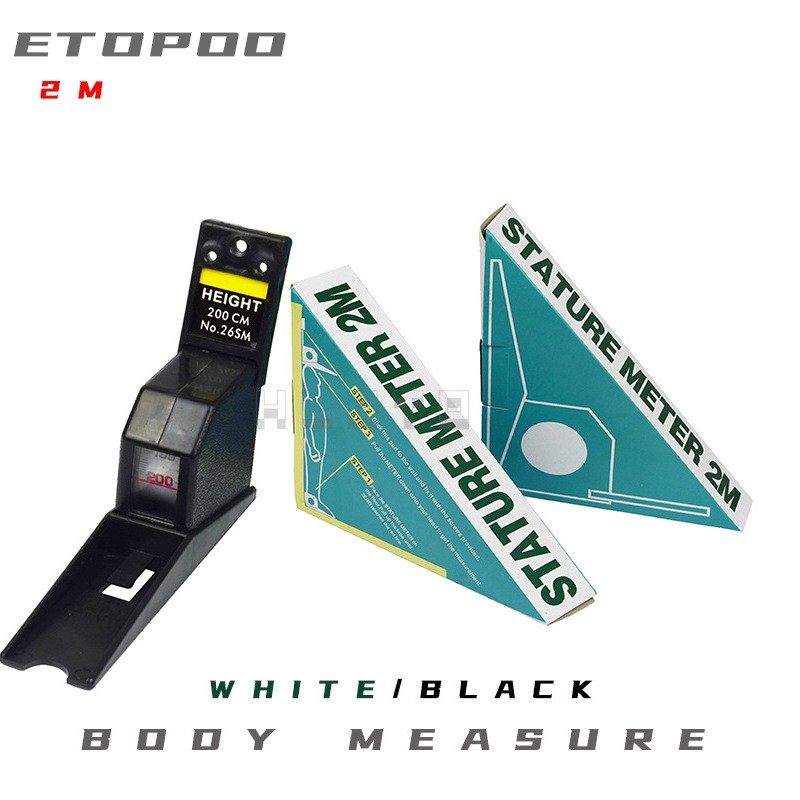[USD 8.64] Telescopic scale 2 meters tall ruler 200cm height measuring ...