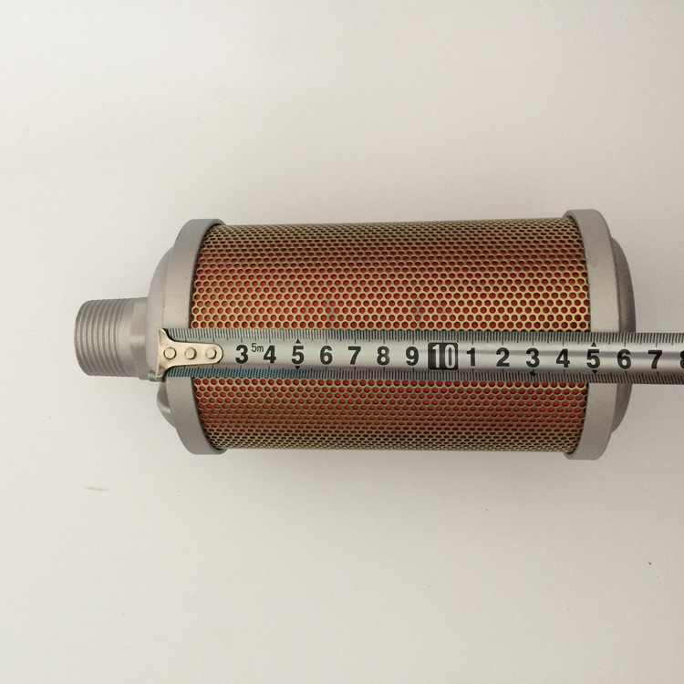 消声器 XY-10 真空泵吸干机用 1寸 消音器 DN25接口排气消音降噪-阿里巴巴