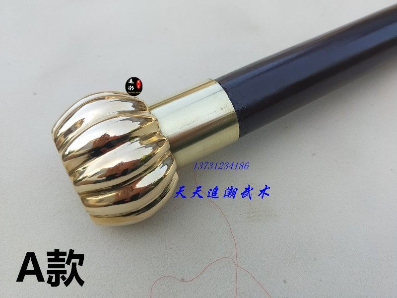 Pure Copper Bone Duo Equestrian Hammer Martial Arts Hammer Gold Melon ...