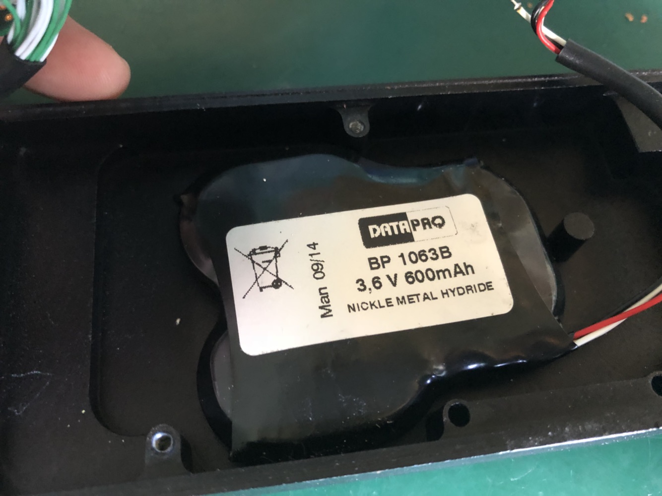 Datapaq battery BP1061A BP1063A BP1063B