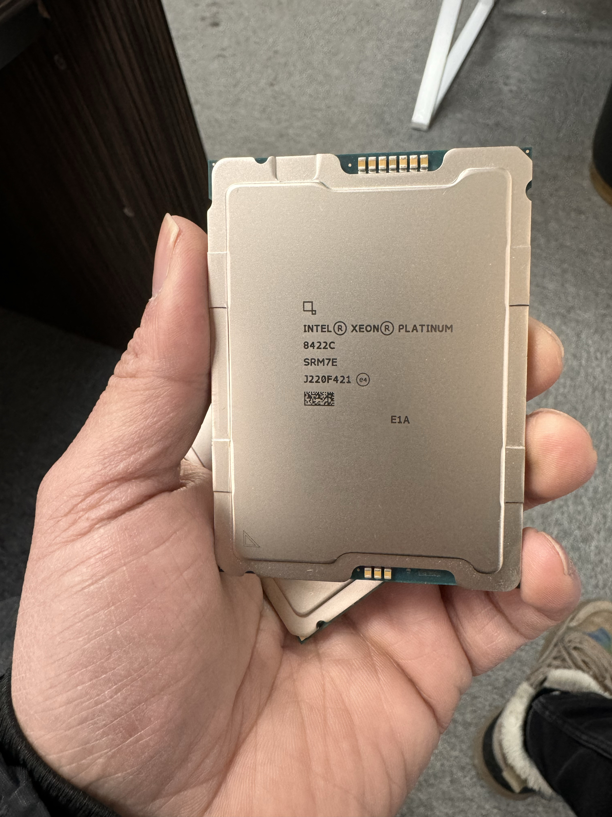 lntel Xeon 至强 8422C 8462Y 6442Y 6444Y 6434 CPU 正式版现货