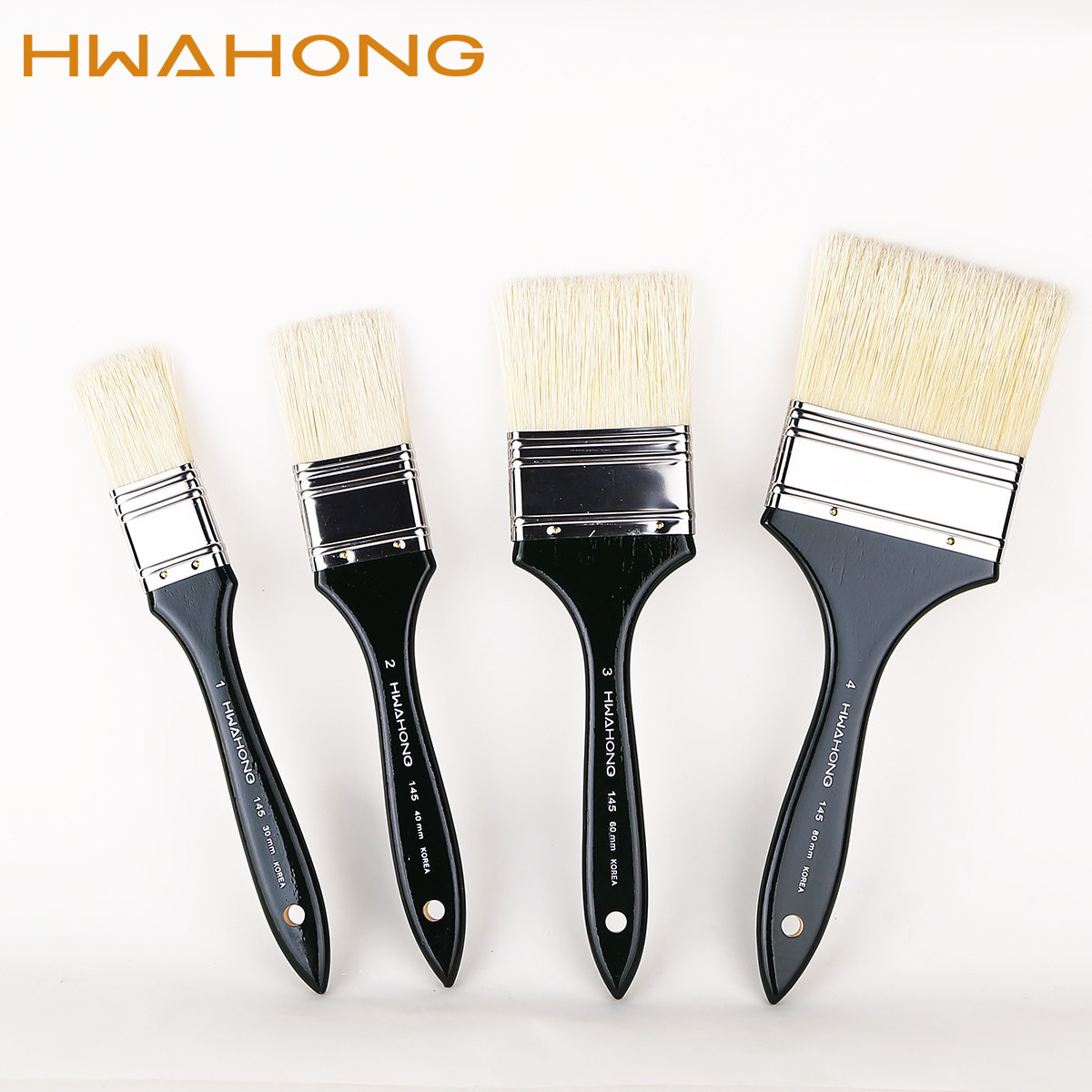 [USD 17.48] Korean Warbow Brush HwaHong Imported Pig Mane Oil Painting ...