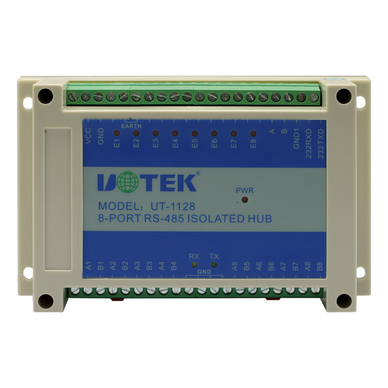 宇泰UT-1128 RS232/485转8口RS485集线器：工业控制界的“超级枢纽”，你值得拥有！-集线器-淘宝好物网