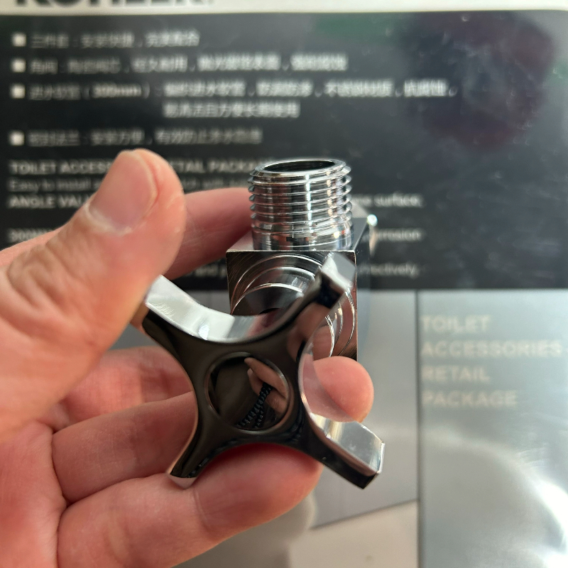 科勒角阀12066T：浴室升级必备，镀铬耐腐，开启品质生活新篇章 -角阀-淘宝百科网
