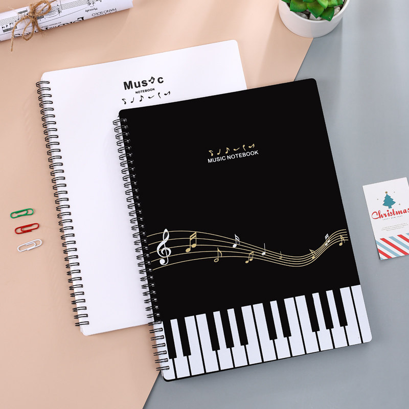 [USD 11.59] A4 sheet music folder transparent insert folder piano ...