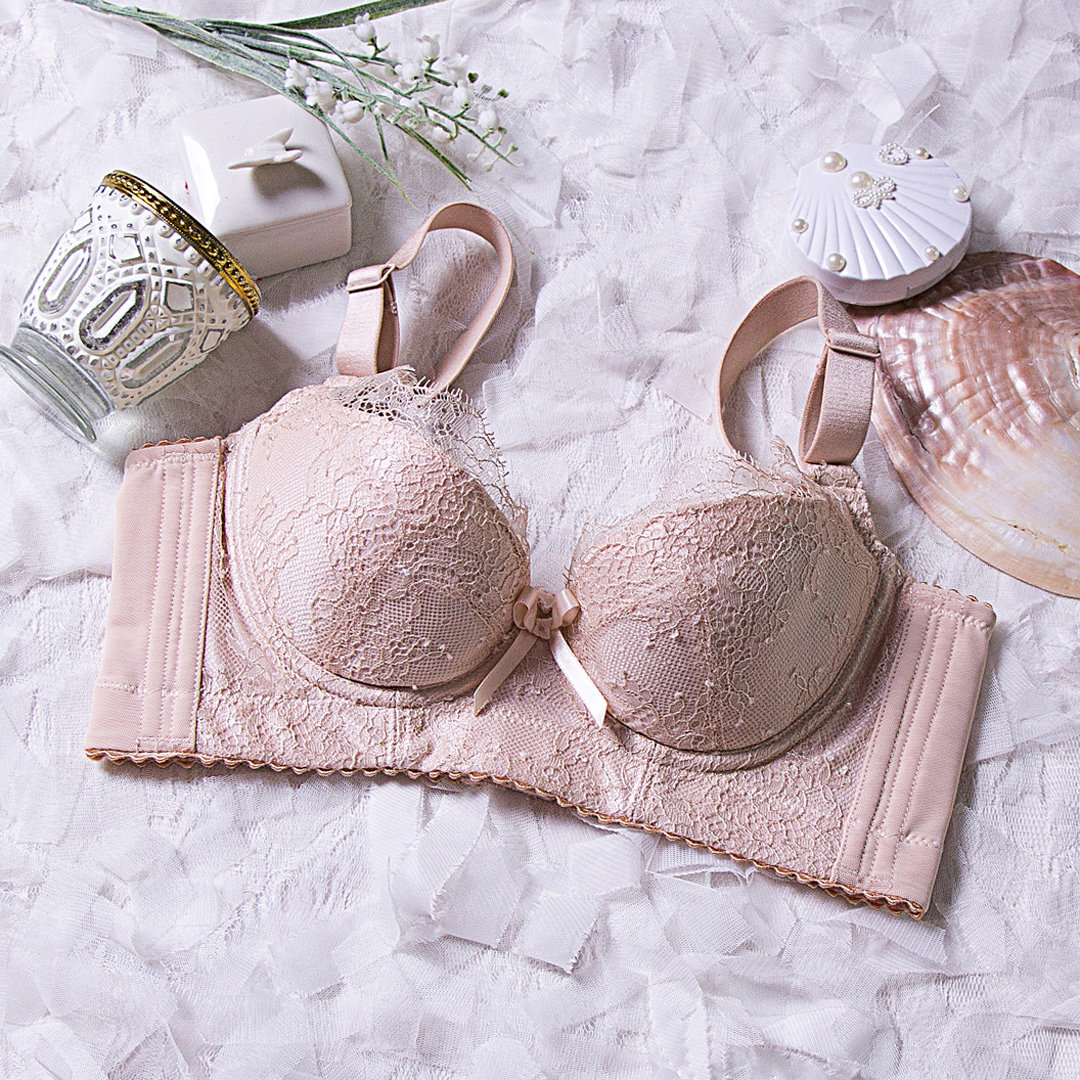 [USD 82.89] KKay Adjustable Underwear Women's Small Chest Push-Up Anti ...