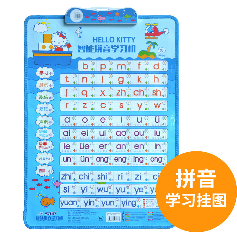[USD 44.84] Chinese Pinyin has a sound wall chart to learn the ...