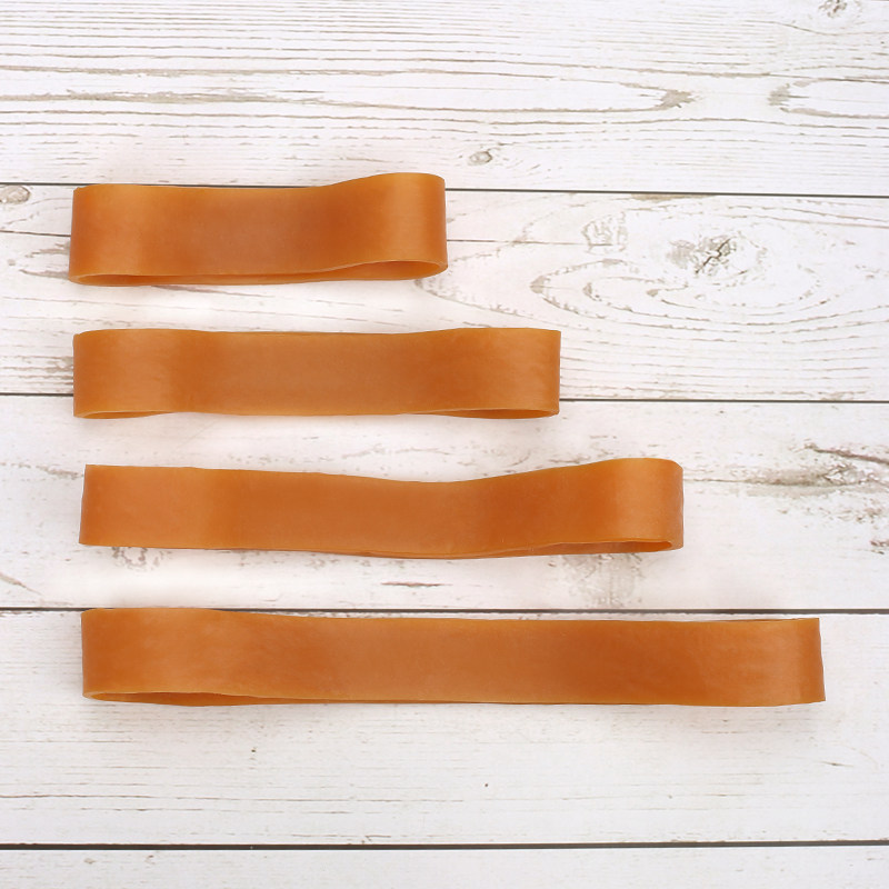 High-temperature resistant natural rubber bands! extra wide and thick ...