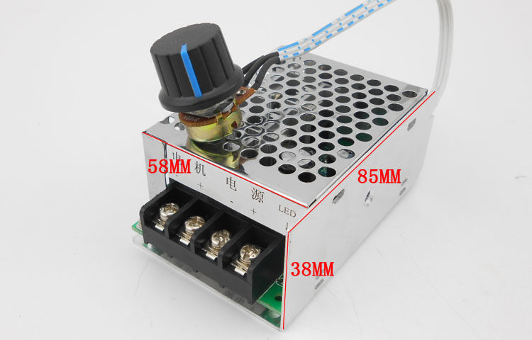 PWM DC motor speed controller Driver 40A – UGE Electronics Egypt