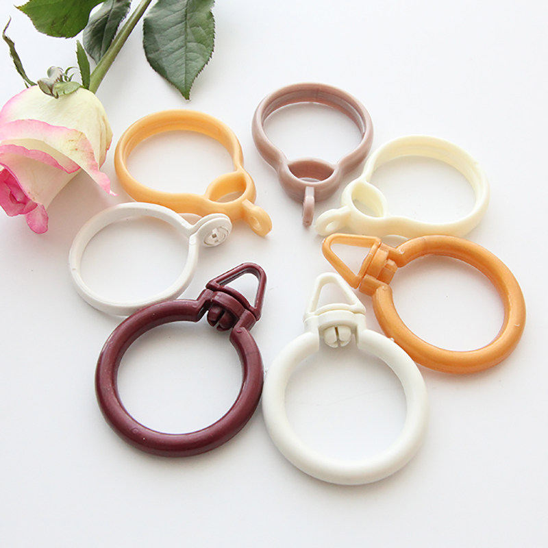 Promotional curtain ring Roman Rod ring curtain hanging ring live ...