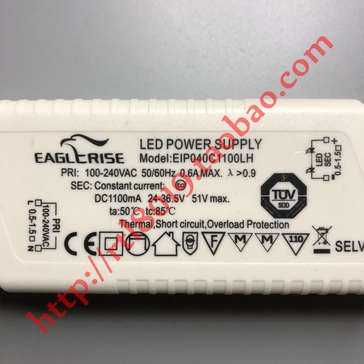 EIP040C1100LH Igor LED power supply 24-36.5V DC1100MA transformer drive ...