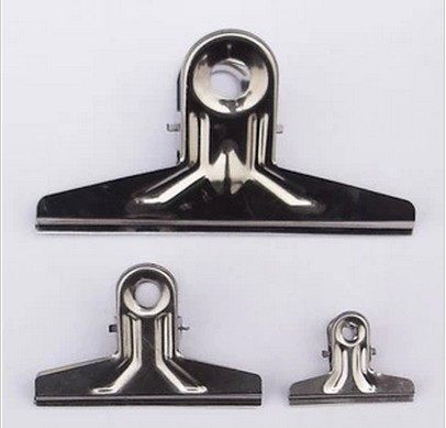 [USD 4.37] Ticket Holder Metal Clamp Folder Large Iron Clamp Food Clip ...