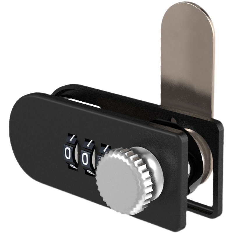 [USD 7.46] Drawer password lock desk file locker open cabinet turntable ...