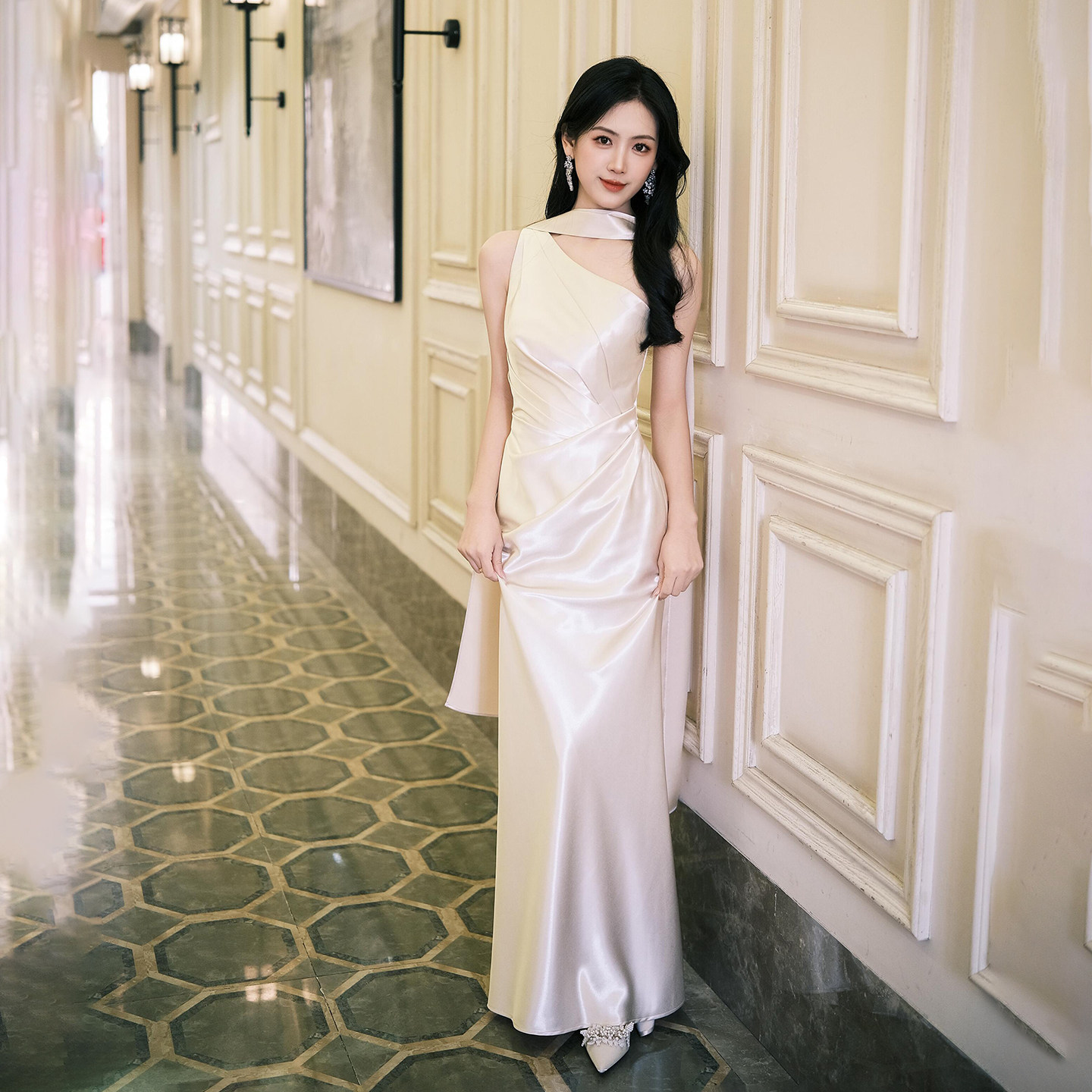🌟 High-end bridal morning robe | Accessible luxury evening dress for ...