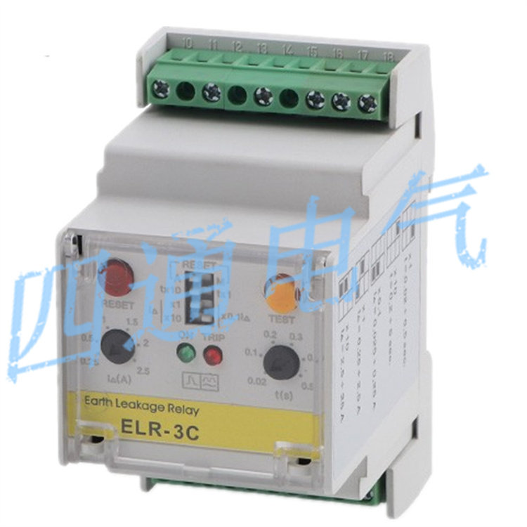 ELR-3C漏电保护继电器 过(流)程控制仪表Earth Leakage Relay优质