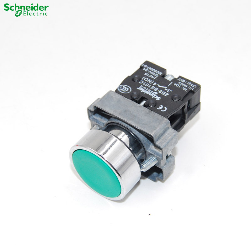 [USD 8.33] Schneider push button switch self-reset 22mm XB2-BA31C 1 normally open ZB2-BE101C ...
