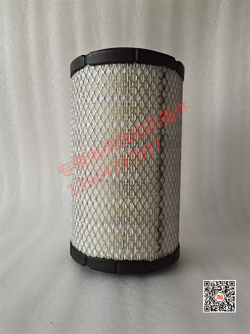 銳動力揚州濰柴WP2.3引擎WP4.1柴油機1001069804空氣濾清器濾芯