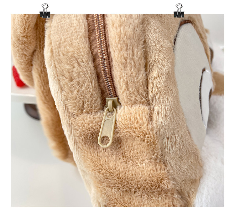 Cute Mao Mao Bag Women's 2023 Autumn and Winter New Cartoon Funny Plush ...