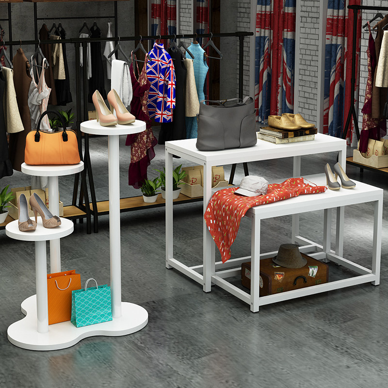 [USD 41.94] Showcase window display shoe store display cabinet shoe ...