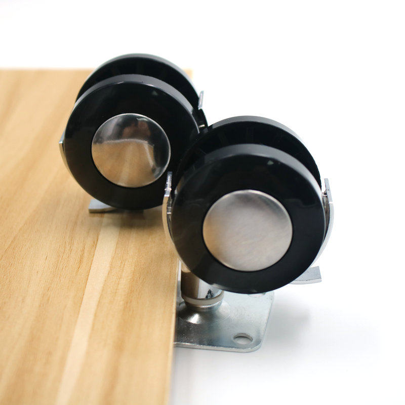 1 5-inch alloy universal wheel flat castors furniture wheels steering ...