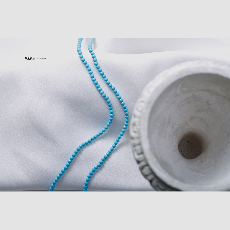 Liuguangjia Natural Mineral 3mm American Sleeping Beauty Turquoise ...