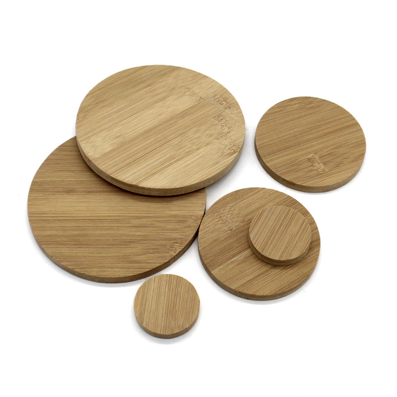 Round bamboo wood board DIY homemade building model material round wood ...