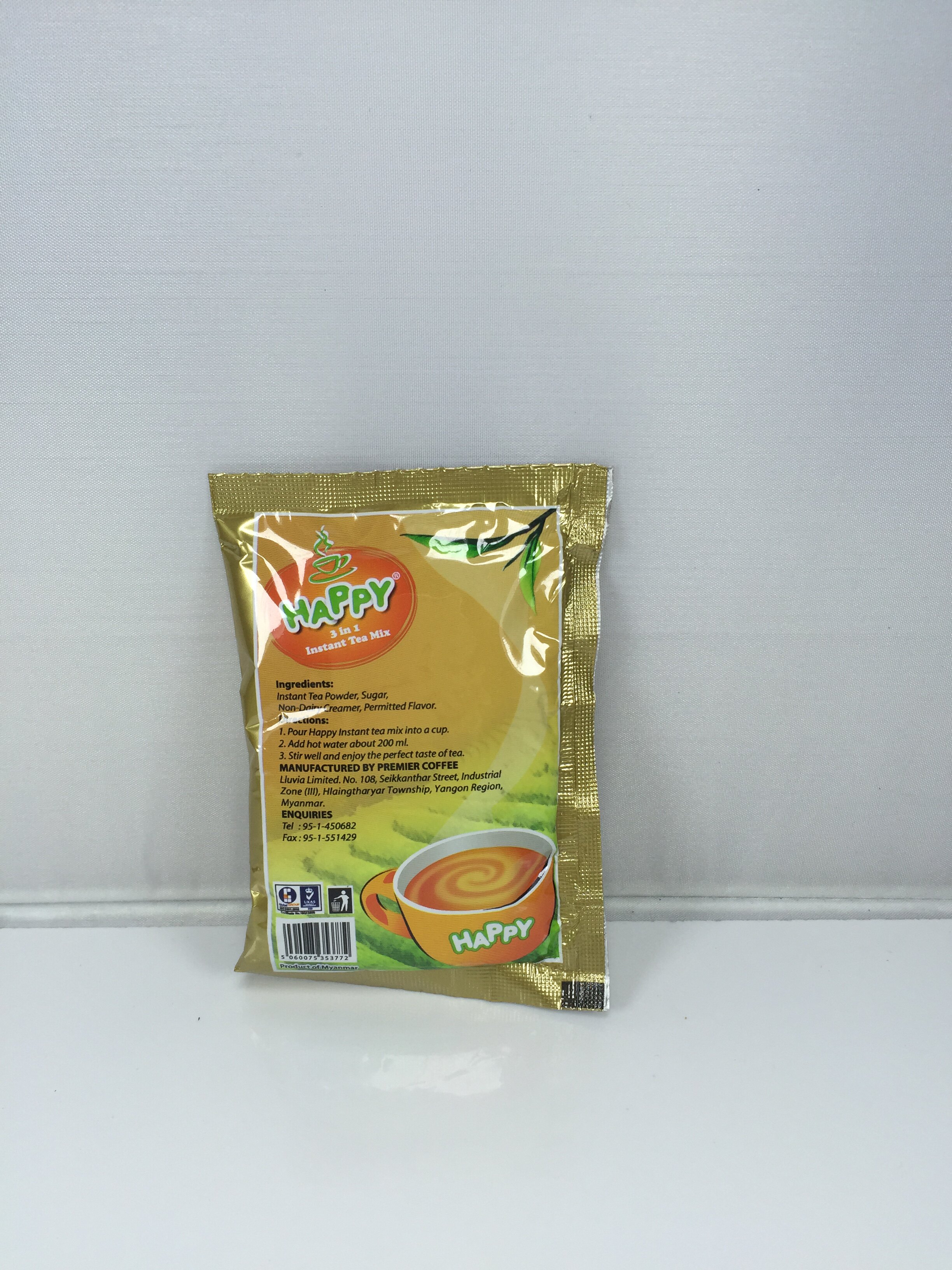 [USD 9.88] Singapore Thailand Myanmar Happy instant happy milk tea 30g ...