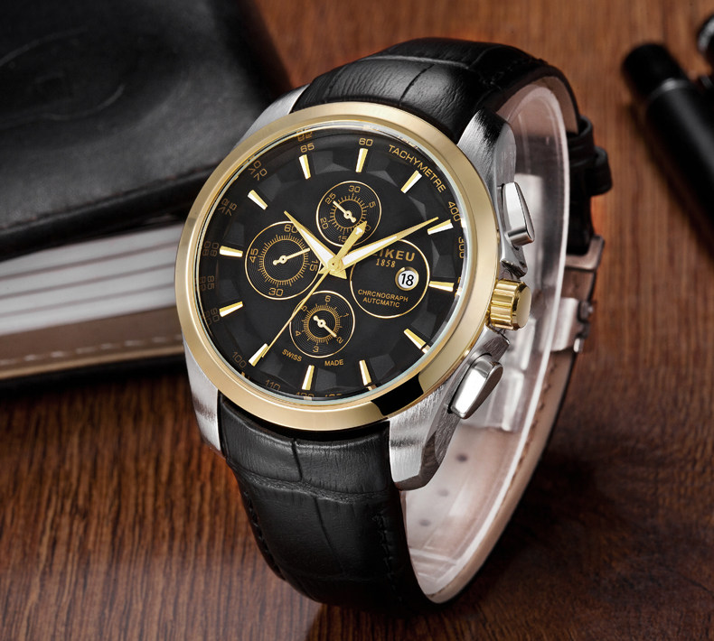 Likeu Korean quartz watch men's leather belt. - BulkFromChina.com - Buy ...