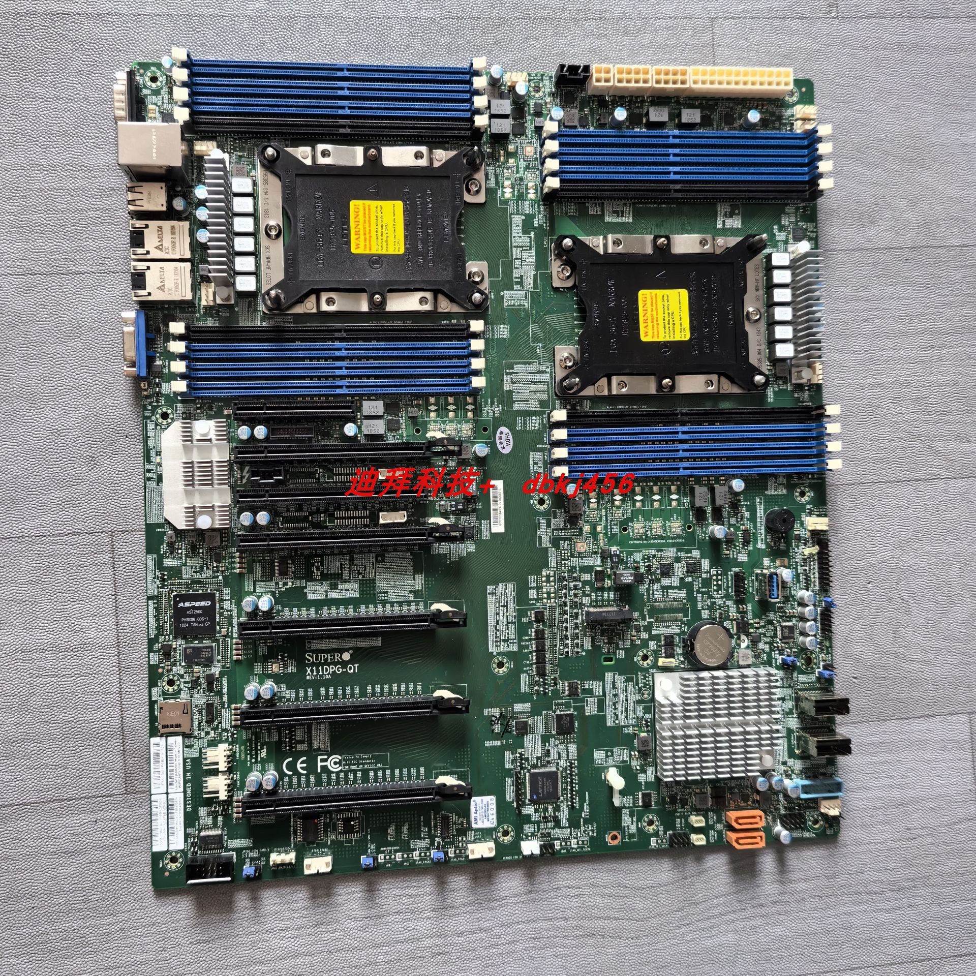 🚀超微X11DPG-QT服务器主板，4卡GPU双路3647 M.2，打造终极游戏与渲染神器🎮!-主板-淘宝好物网