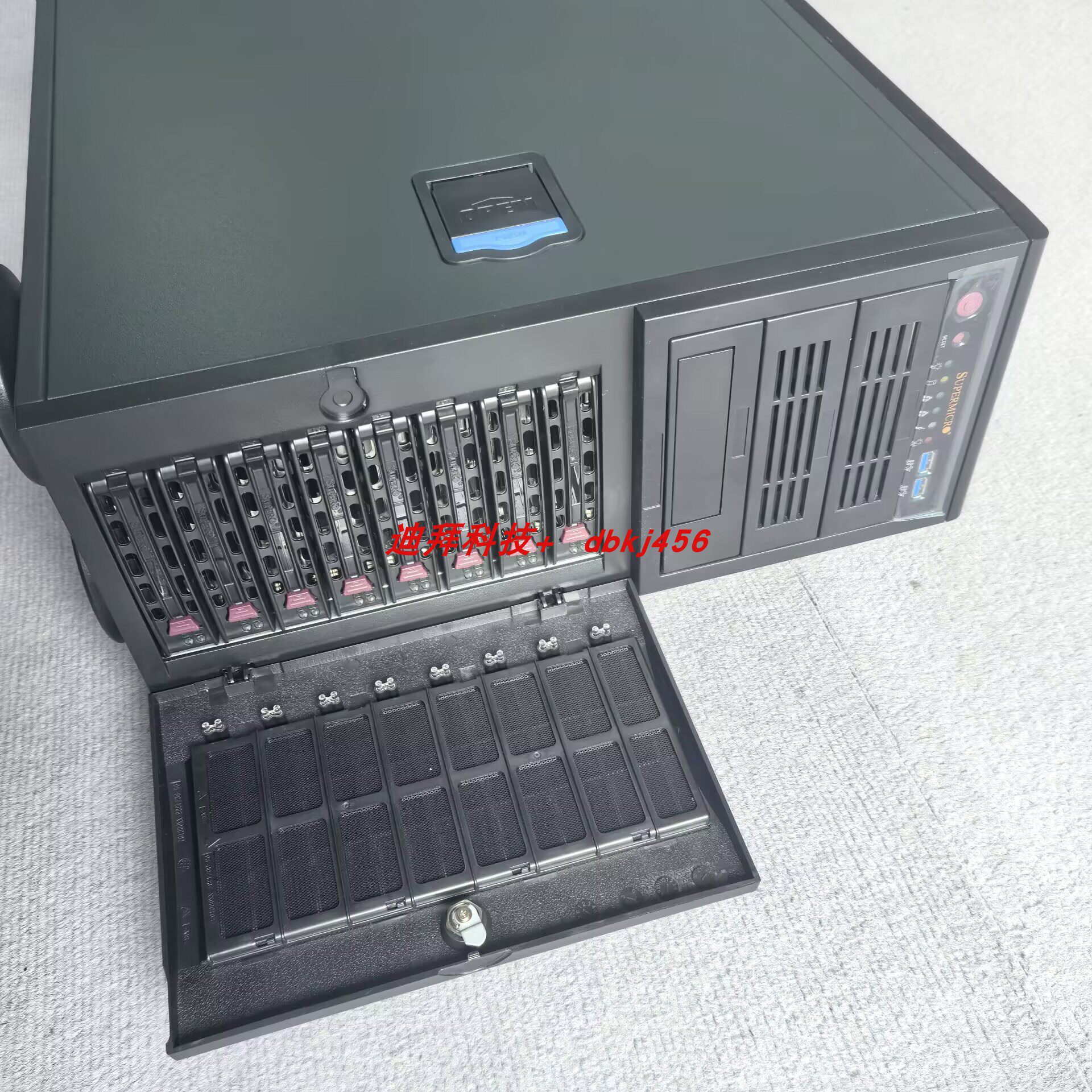 超微 CSE-743TQ-903B-SQ：4U塔式机箱，EATX主板的完美搭档！专业玩家的终极选择！-机箱-淘宝好物网