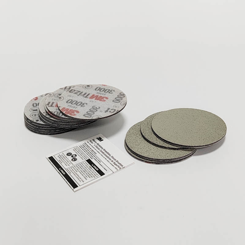 3M 02087背绒研磨片3英寸 76mm 3000目漆面海绵圆盘砂 443SA-阿里巴巴
